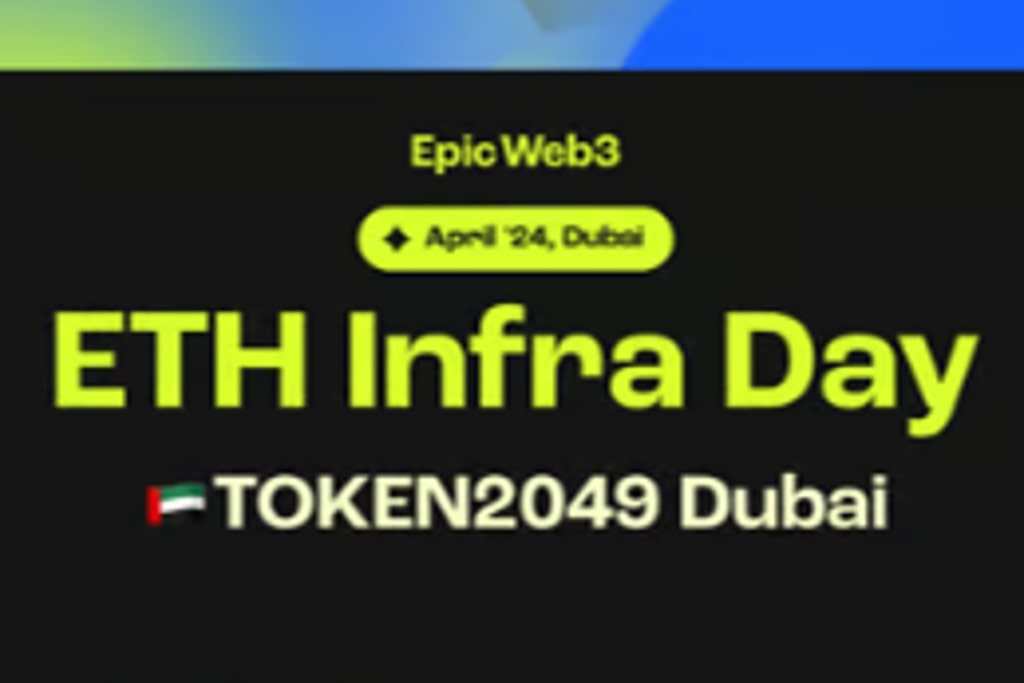 ETH Infra Day TOKEN2049 Dubai • CryptoConexión